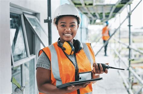 14 896 Black Woman Construction Worker Royalty Free Images Stock