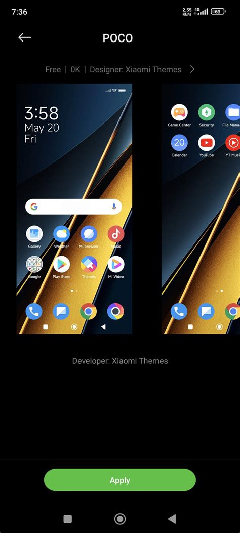 Hyperos Clock Widget R Pocophones