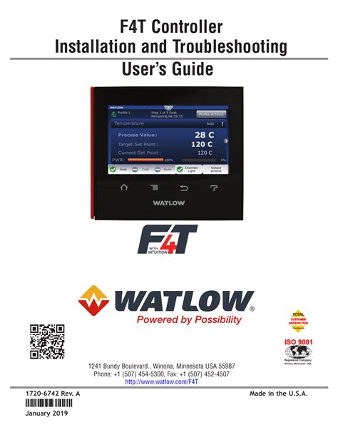 Watlow F T User Guide Manualzz