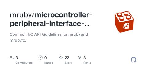 Microcontroller Peripheral Interface Guidemrubyioi2cjamd At Main