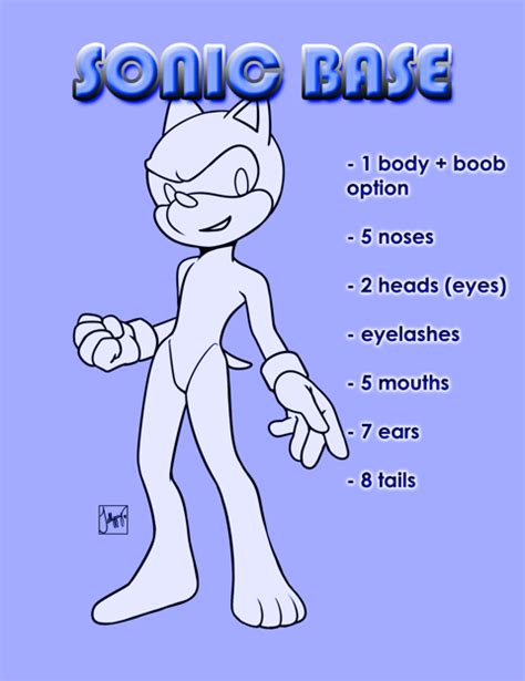 Simple Sonic Base Jellygays Ko Fi Shop