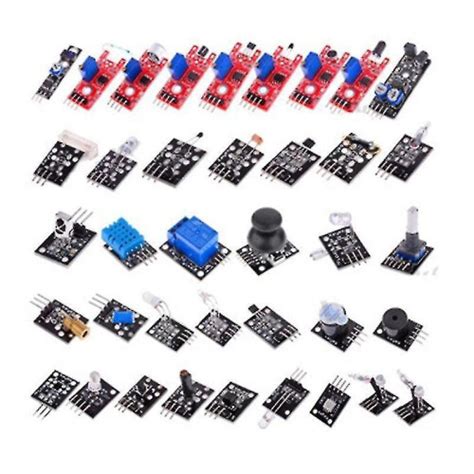 For Arduino 45 In 1 Sensors Modules Starter Kit 37 In1 Sensor Starter