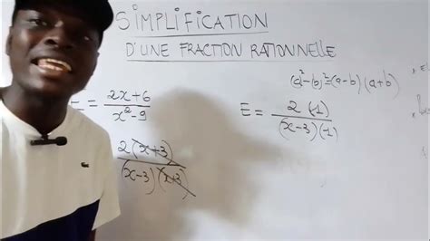 Exercice Simplification Des Fractions Rationnelles Maths 3ème Youtube