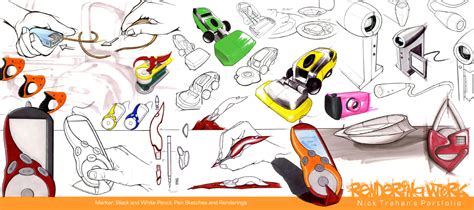 Marker Rendering Nick Trahan Design