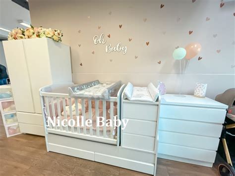 ОБЗАВЕЖДАНЕ С КОШАРА ЛУНА СКРИН ОРСО И ГАРДЕРОБ ОРСО БЕЛИ Бебешки стаи Бебешка кошара бебешко