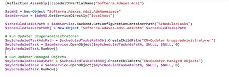 Problems When Forcing Scheduled Tasks To Run Adaxes Qanda