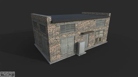 Electrical Substation Free 3d Model By Abandoned World