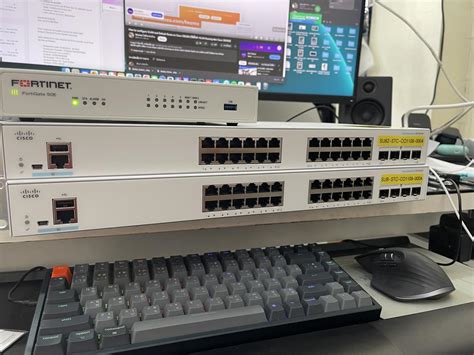 ลูกค้าต้องการใช้ Fortigate Firewall และ Cisco Layer3 ทำ Core Switch Inter Vlan เราจัดให้ครับ สน