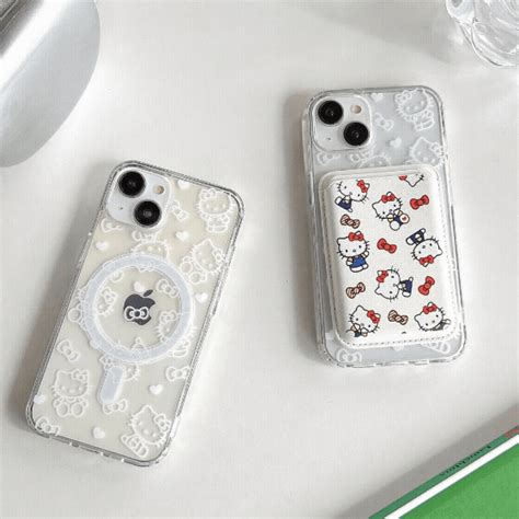 [아이폰16기종추가🔥 화이트냥맥세이프] 고양이케이스 귀여운케이스 생일선물 맥세이프세트 맥톡 맥세이프톡 핸드폰케이스 투명케이스 아이폰11 12 13 14 15 16프로맥스