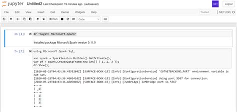 Using With Net Interactive Notebooks Locally · Issue 529 · Dotnetspark · Github