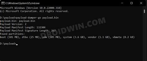How To Extract Payloadbin And Get Stock Boot Image File Droidwin