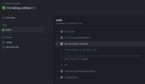 GitHub Tblanarik Actions Ci Unittest