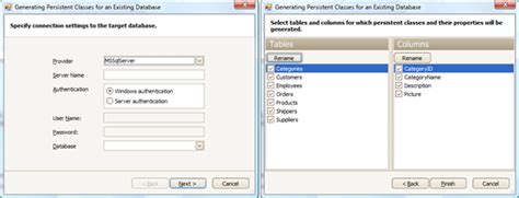 Xpo Using The Class Generation Wizard
