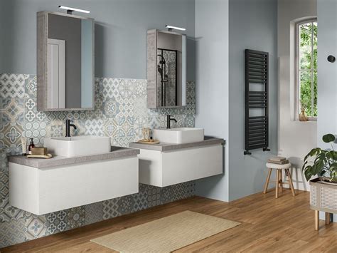 Rivestimento in bicottura effetto patchwork 20x20 - Glamour - Iperceramica