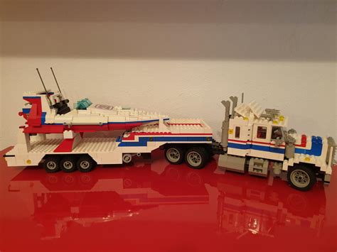 Lego Moc 8889 Trailer For 5580 Truck Model Team 2017 Rebrickable