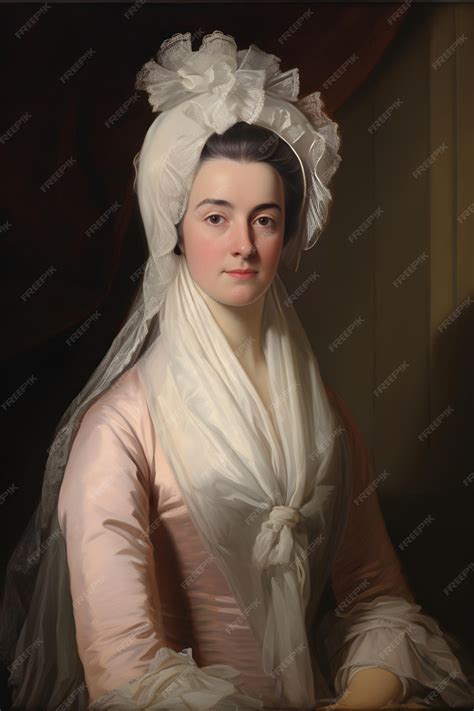 Premium Photo Abigail Adams A Portrait Of Resilience And Wisdom In