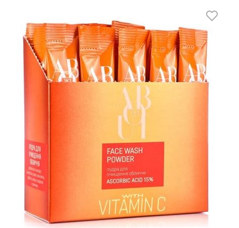 Пудра для очищения лица ABOUT face Face Wash Powder Vitamin C | отзывы