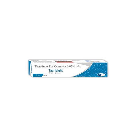 Tacrisight Cream Tacrolimus Eye Ointment 003 Ww At ₹ 2000piece