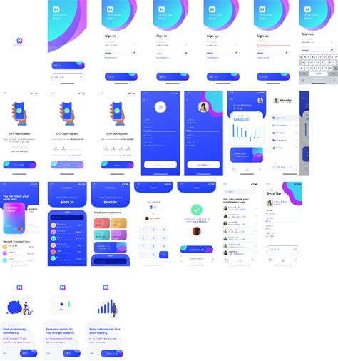Finance Application Ui Design Figma