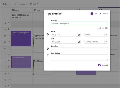 Appointment Forms And Tooltips In Blazor Scheduler Blazor Devexpress Documentation