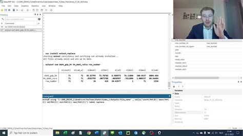 stata lecture 7 exporting summary statistics youtube
