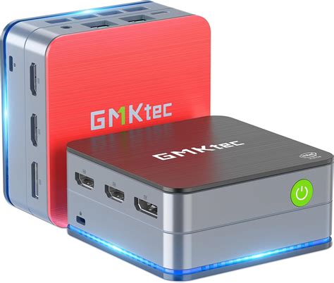 GMKtec Mini PC Windows 11 Pro Intel N100 Up To 3 4GHz 4C 4T Mini Desktop Computer Dual LAN