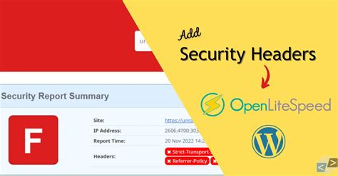 Add Security Headers In Openlitespeed Server