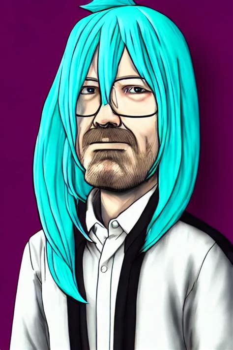 Walter White As Hatsune Miku Photorealistic Highly Stable Diffusion OpenArt