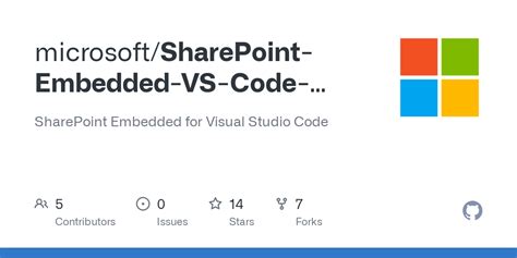 Sharepoint Embedded Vs Code Extensionlicense At Main · Microsoftsharepoint Embedded Vs Code