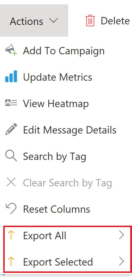 Exporting Results Metrics Pmkb