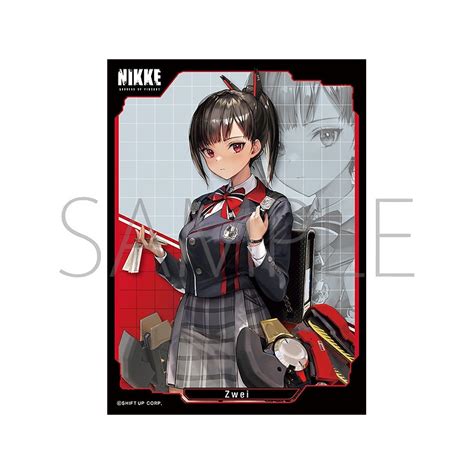 Card Sleeves Matte Series Zwei No Mt Goddess Of Victory Nikke