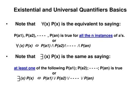 Ppt More On Composite Of Existential And Universal Quantifiers Powerpoint Presentation Id
