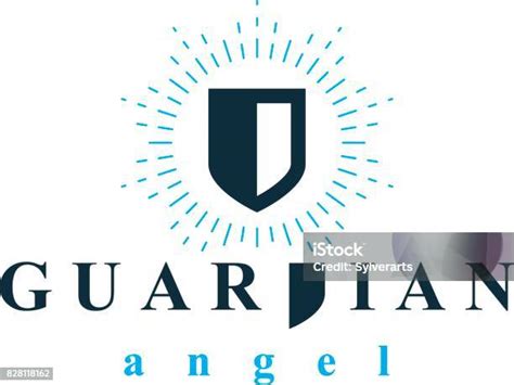 쉴드 벡터 그래픽 일러스트 레이 션 안전 및 보안은 유 기호입니다 수호 천사 벡터 추상 상징 0명에 대한 스톡 벡터 아트 및 기타 이미지 Istock