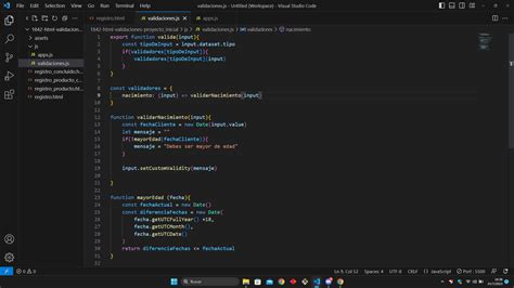 haz lo que hicimos en el aula js en la web validación de formularios y html5 alura latam