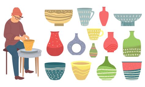 도예벡터 일러스트 Png 패턴 Pngtree에 무료 다운로드