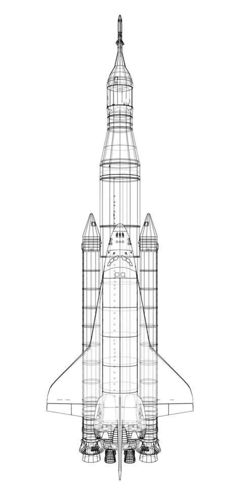Rocket Carrying Space Shuttle Shuttle Satellite Vector Vector Shuttle