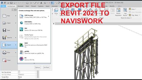 How Do Export File Revit To Naviswork Nwc Youtube How Do Export File Revit To Naviswork Nwc Youtube