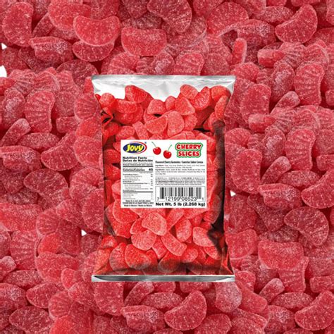 Jovy Cherry Slices Bag 5lb I Got Your Candy