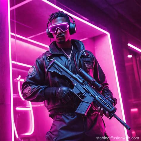 Sausage With Assault Rifle Stable Diffusion Online