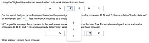 Solved Six Processes Are To Be Laid Out In Six Areas Along A