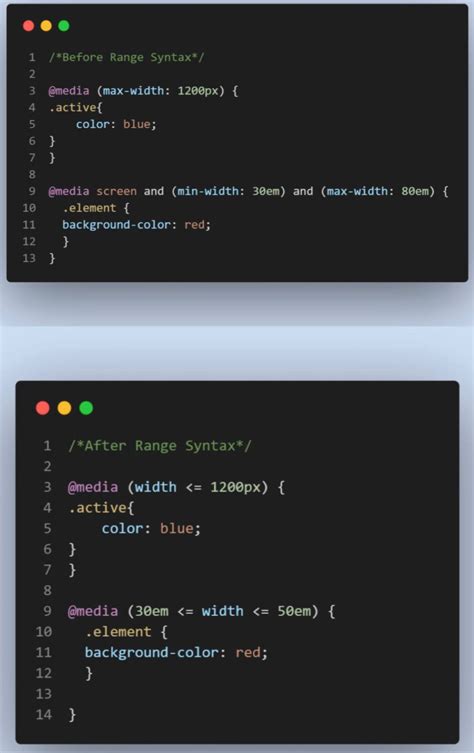 Aamir Muhammad Amin On Linkedin The New Css Media Query Range Syntax