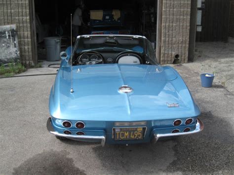 1967 Corvette Convertible Orig Engine Pop L 79 5 Speed Conversion Si Exh Classic
