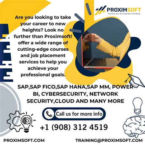 Proximsoft On Linkedin Careergrowth Skilldevelopment Jobplacement Saptraining