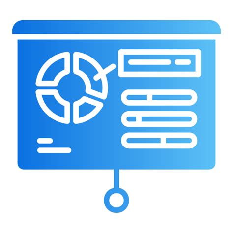 Data Visualization Generic Gradient Fill Icon Data Visualization Generic Gradient Fill Icon