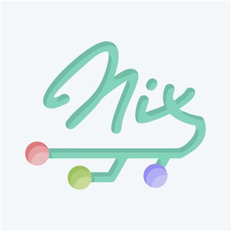 Icon Electronic Signature Suitable For Education Symbol Flat Style Simple Design Editable