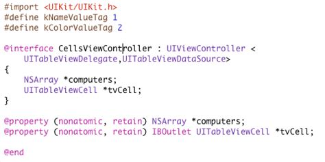 Ios开发之表视图 Erebus Net 博客园