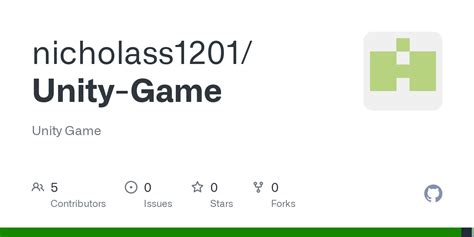 github nicholass1201 unity game unity game