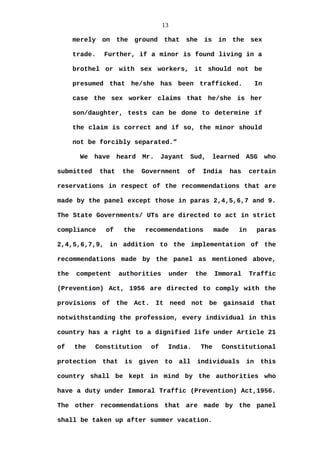 SC Directs Issuance Of Aadhaar Card To Sex Workers Pdf