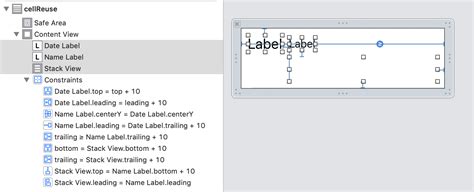 Ios How To Create An Unknown Number Of Uilabels In A Uitableviewcell Stack Overflow