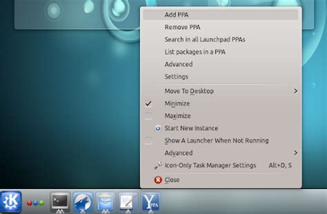 Unity Like Launcher For Kde Icon Tasks Plasmoid ~ Web Upd8 Ubuntu